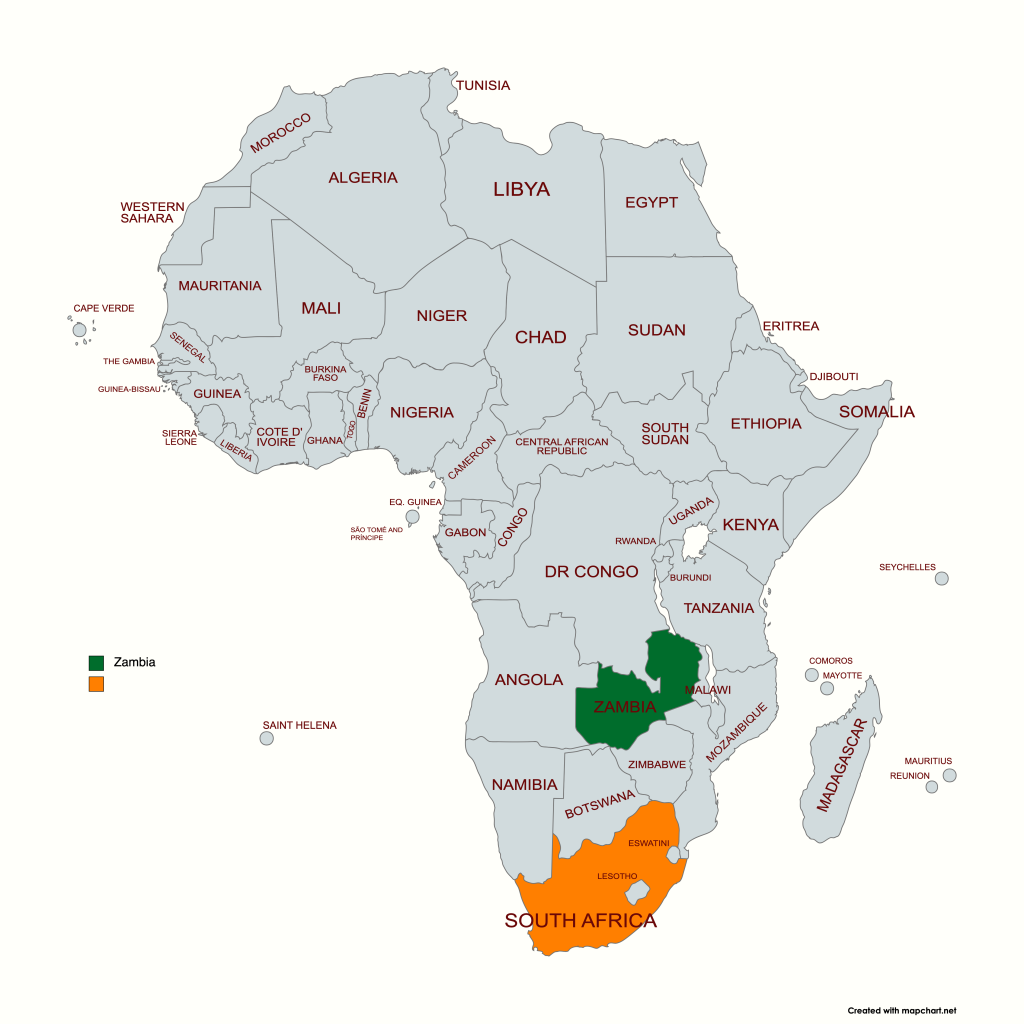 MapChart_Map_Africa - The Classical Difference